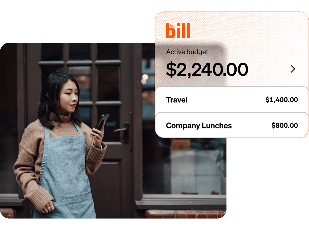 BILL Spend & Expense App | 4.8 star rating | Download now